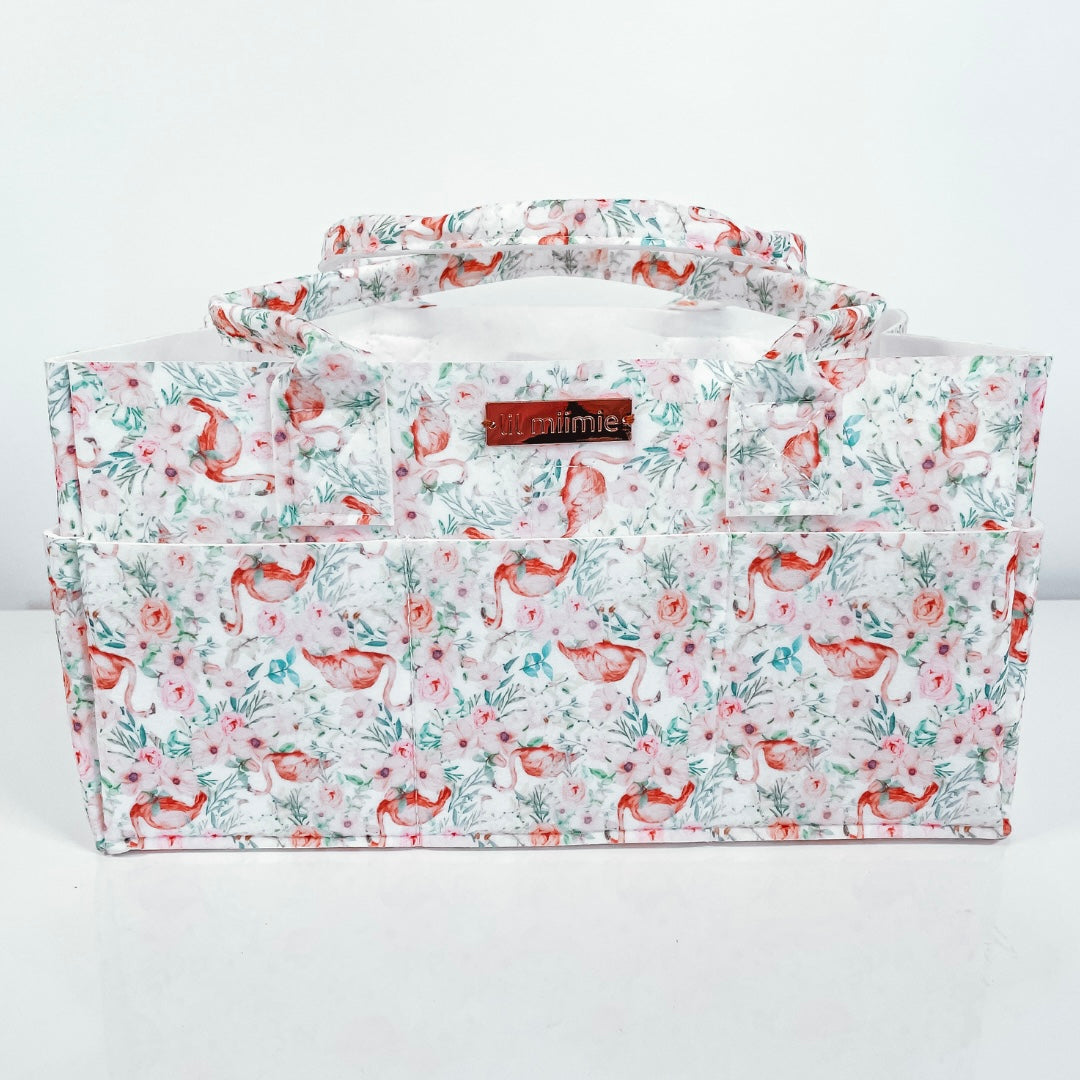 Ultimate Caddy Baby Bag - Pink Flamingo – Lil Miimie